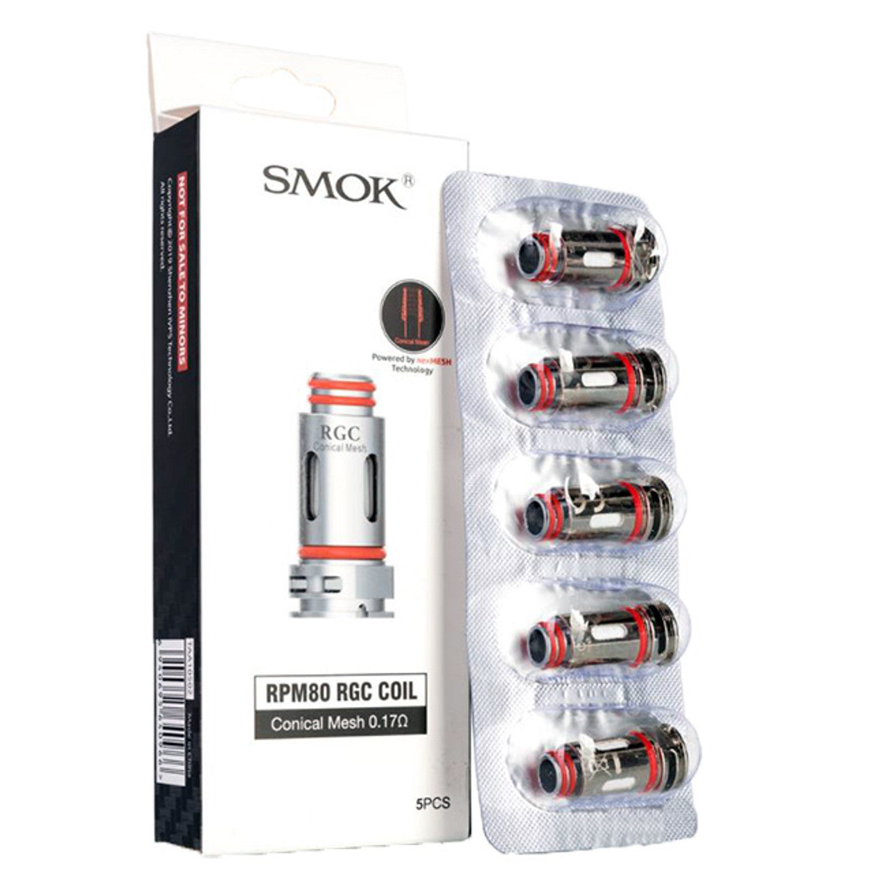 Smok RPM 80 RGC Replacement Coils – The Foggy Incline